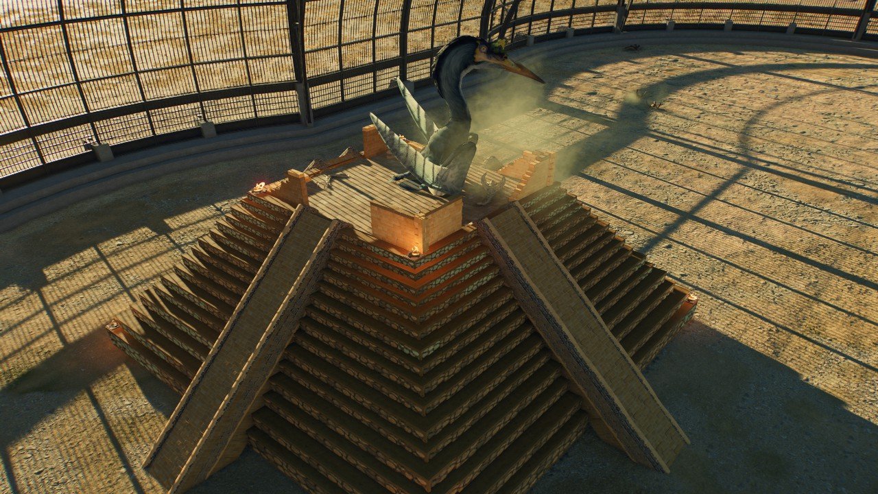 Aztec Pyramid Aviary decoration - Workshop - Jurassic World Evolution 3