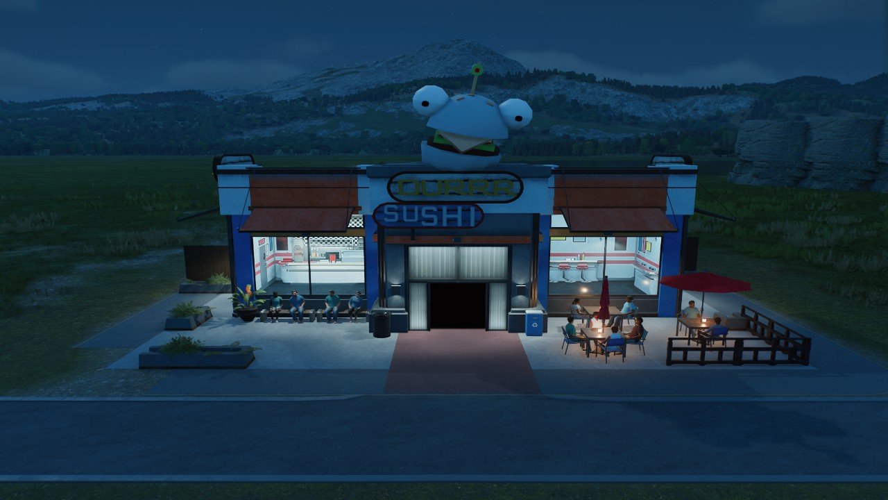 Durr sushi - Workshop - Jurassic World Evolution 3