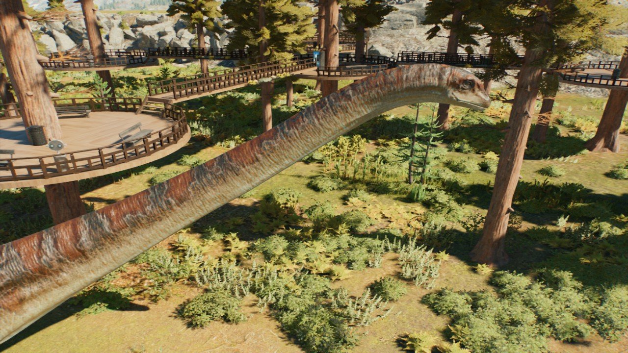 Tree feeding and veiw - Workshop - Jurassic World Evolution 3