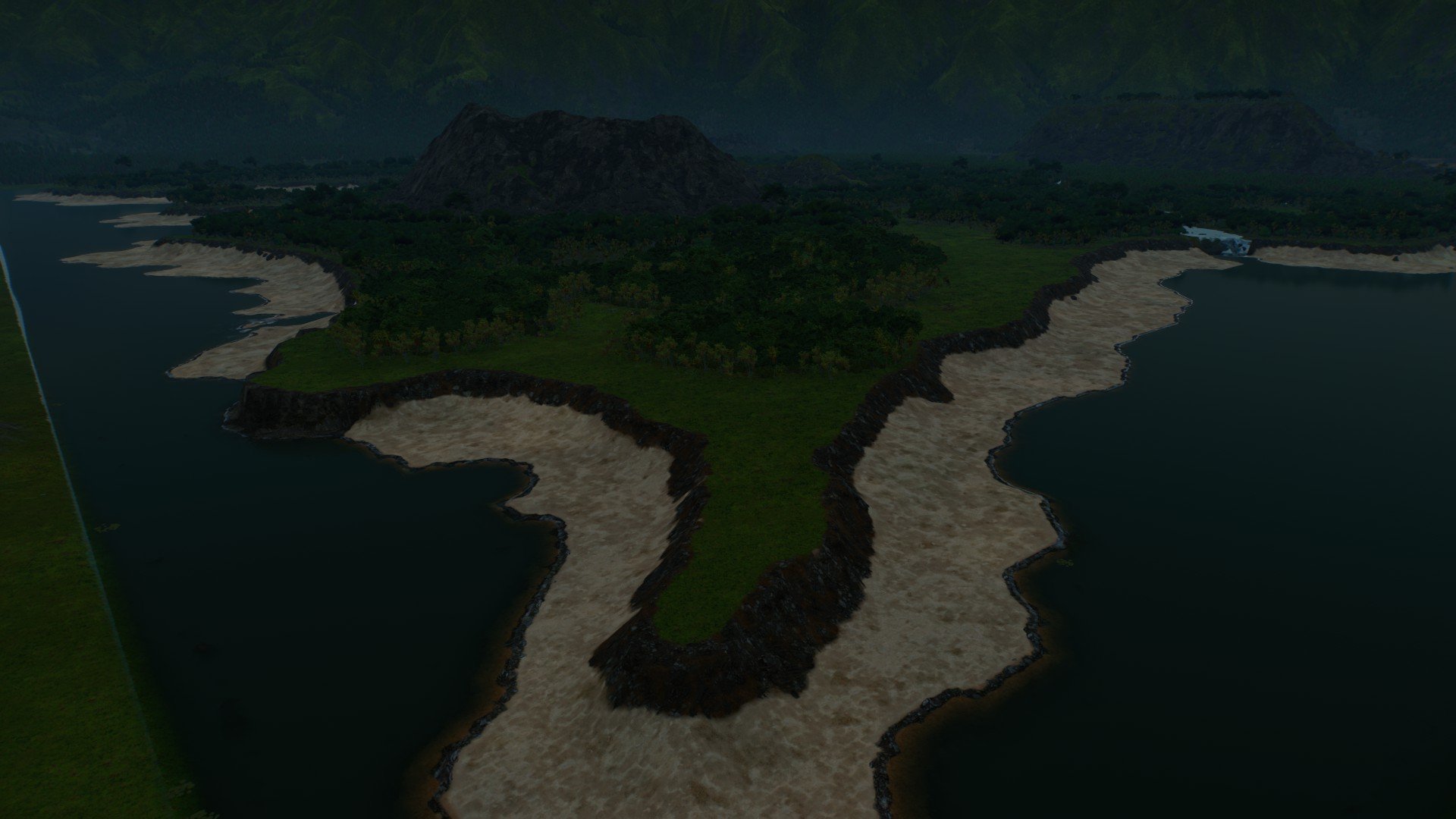 Island Template (jungle/taiga) - Workshop - Jurassic World Evolution 3