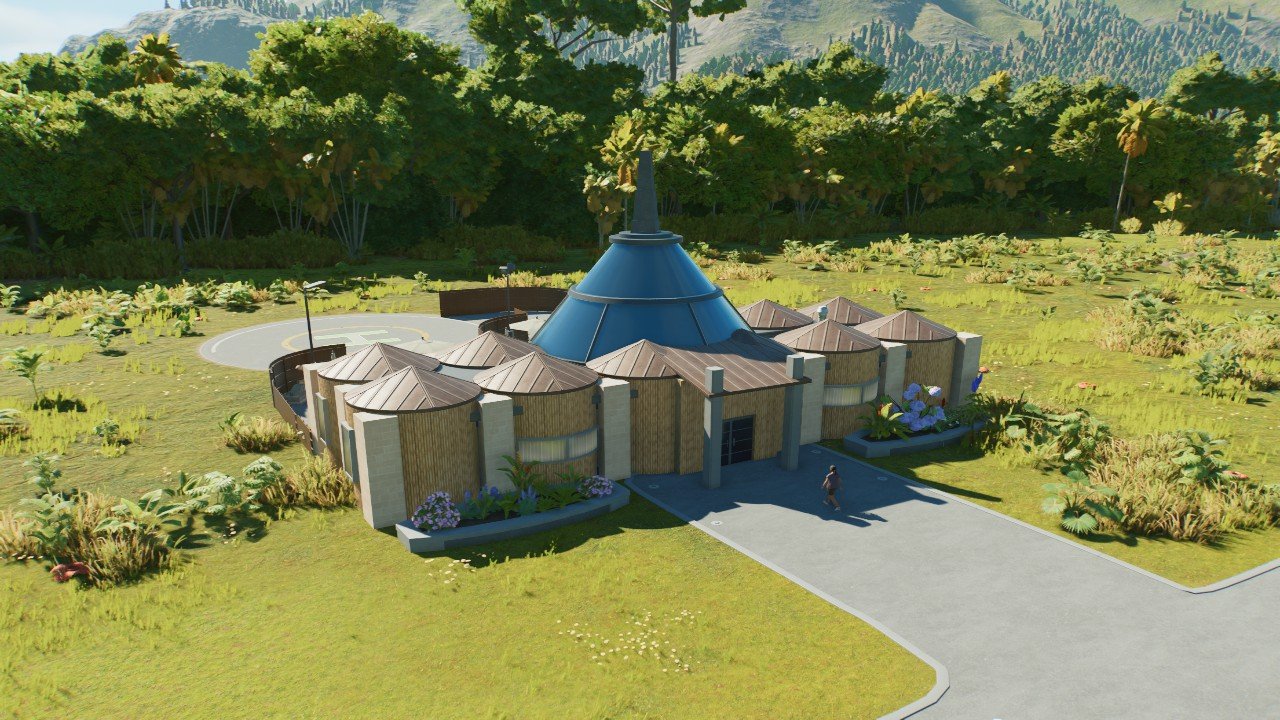 Arrival center modern - Workshop - Jurassic World Evolution 3