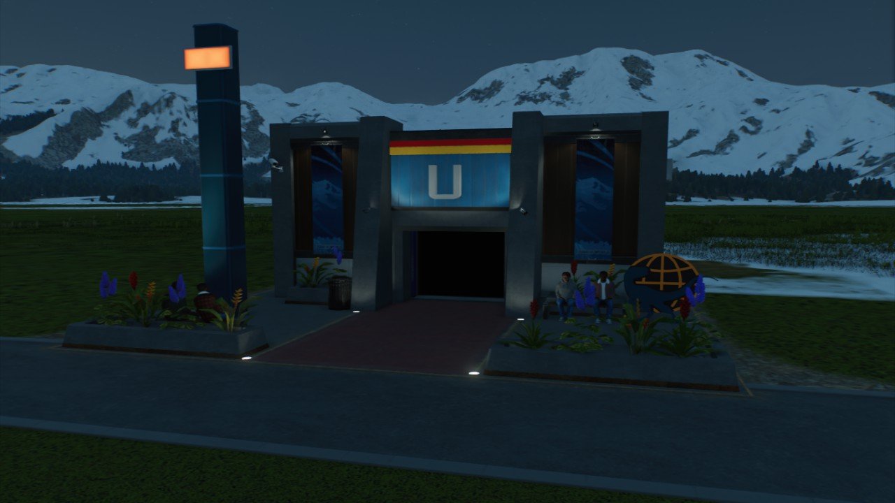 German U-bahn - Jurassic World Evolution 3 creation - Frontier Workshop