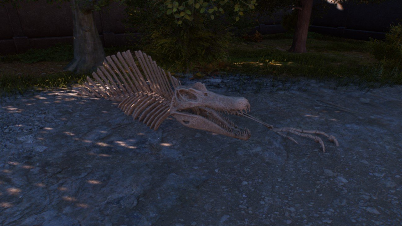 spino skeleton - Workshop - Jurassic World Evolution 3