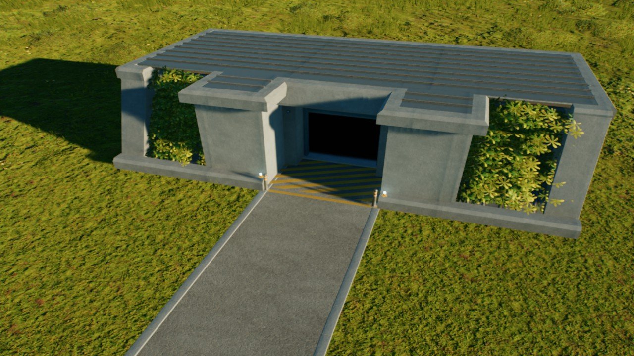 JP Bunker Alt - Jurassic World Evolution 3 creation - Frontier Workshop