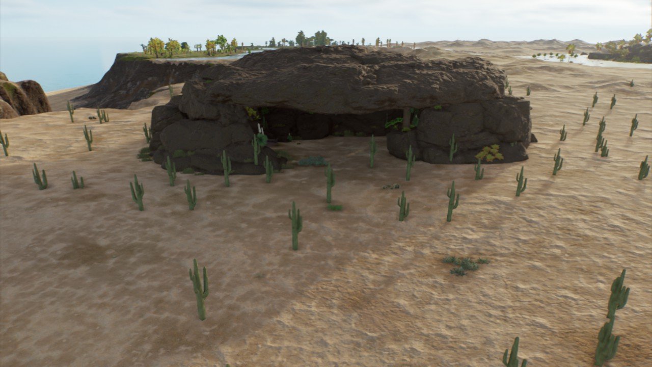 Arid Pterosaurs Cave Nest - Workshop - Jurassic World Evolution 3