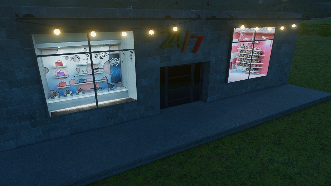 Small convenience store - Workshop - Jurassic World Evolution 3