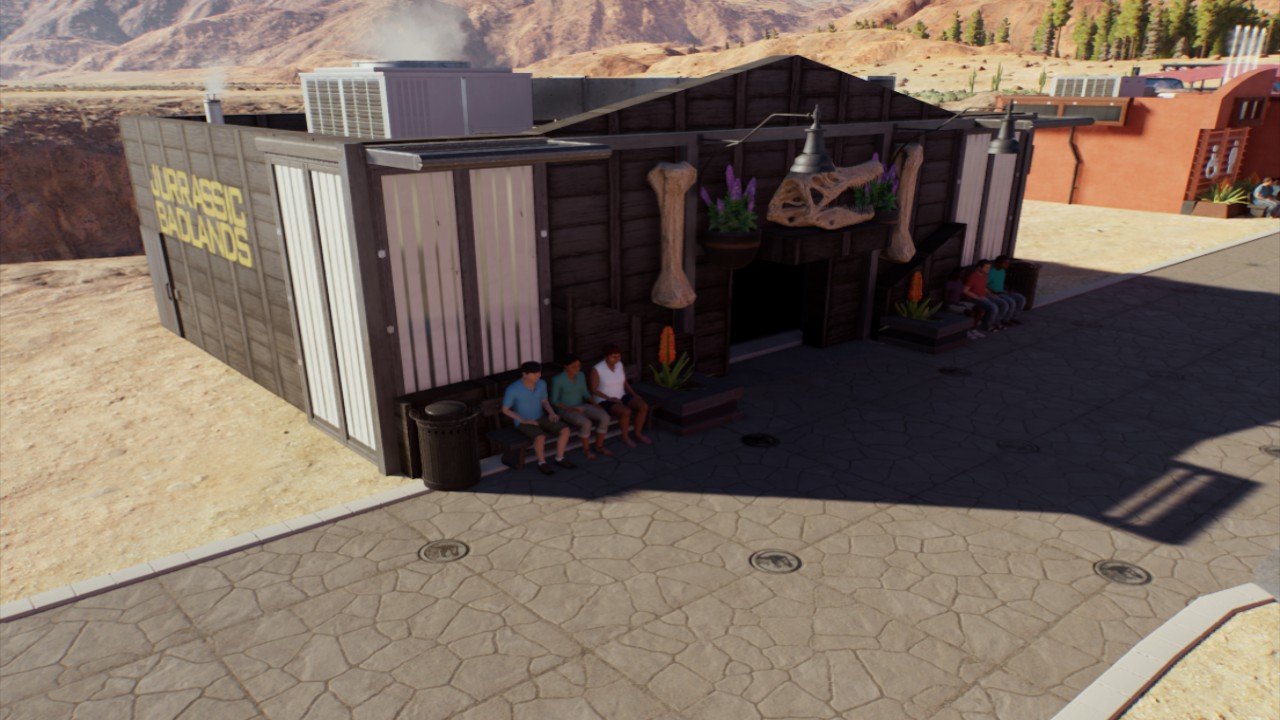 Trading Post Badlands Shopping Ammenity - 创意工坊 - 《侏罗纪世界：进化 3》