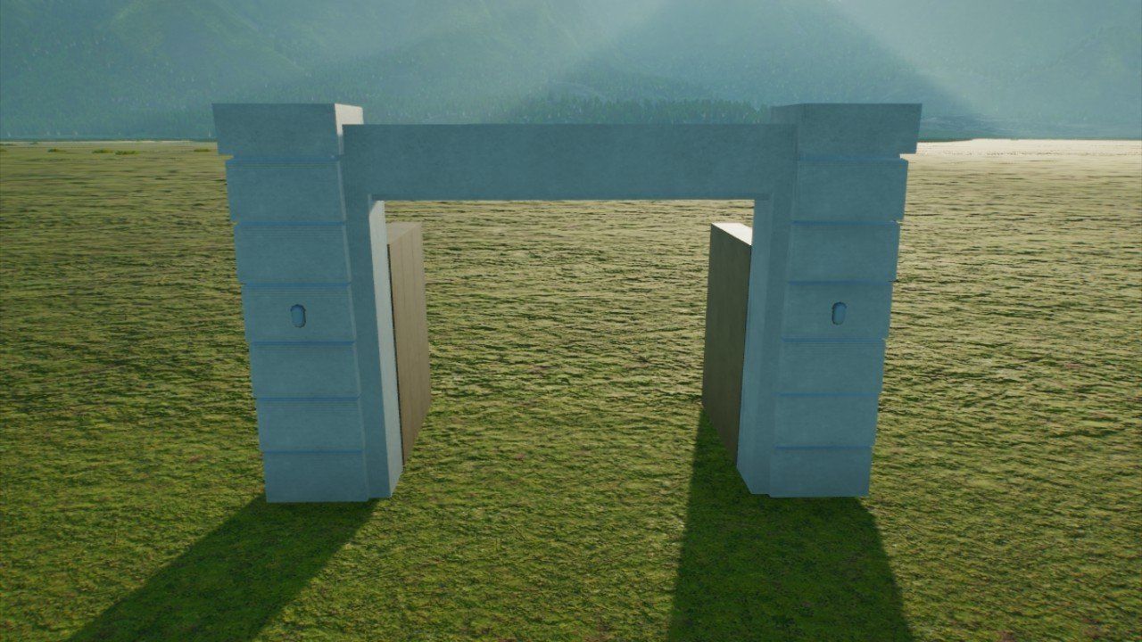 Corridor Gate [The Dinorex Gaming] - Workshop - Jurassic World Evolution 3