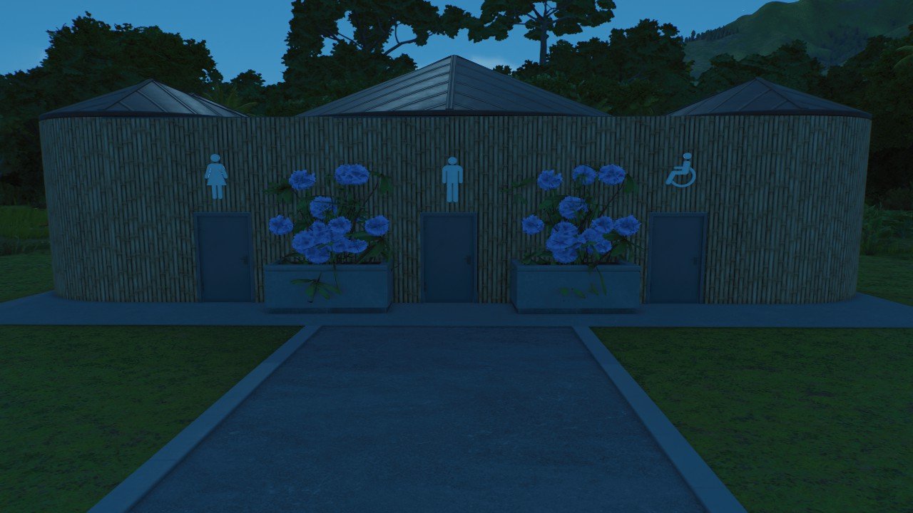 Modern themed restroom - Workshop - Jurassic World Evolution 3