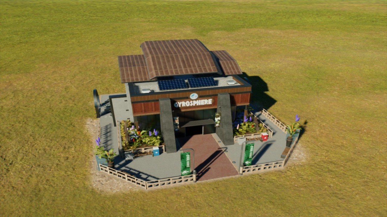 stylized gyrosphere - Jurassic World Evolution 3 creation - Frontier ...