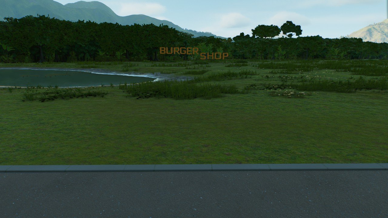 Burger shop sighn - Workshop - Jurassic World Evolution 3