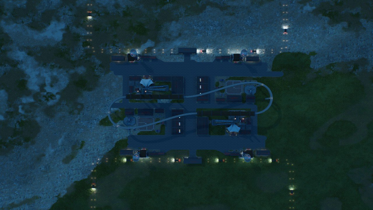 Town: Double-Path Layout (Two-Sided) 2 - Workshop - Jurassic World ...