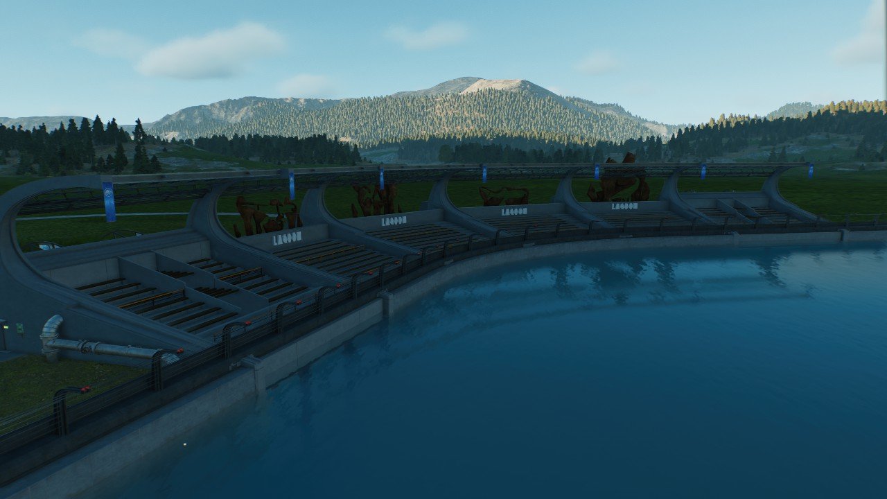 The Big Lagoon Stand - Workshop - Jurassic World Evolution 3