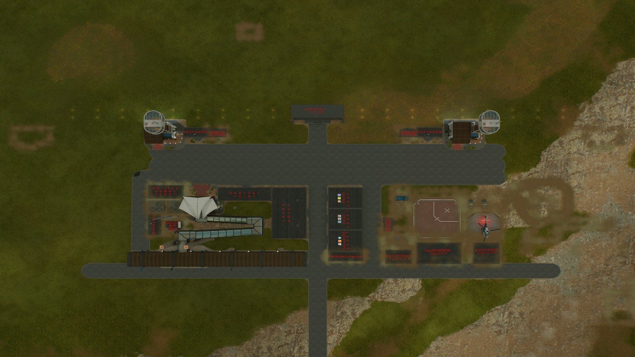 Town: Standard Layout - Workshop - Jurassic World Evolution 3