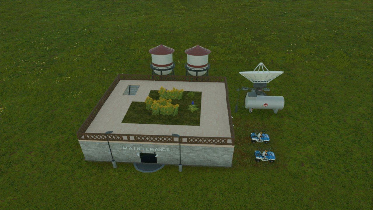 Maintenance building - Workshop - Jurassic World Evolution 3