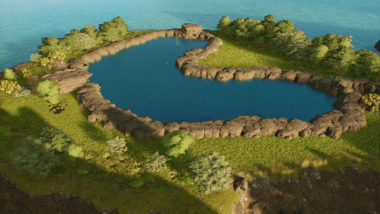Natural Lagoon - Workshop - Jurassic World Evolution 3