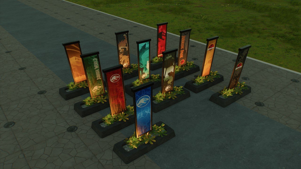 Universal Banner Pack - READ DESCRIPTION! - Workshop - Jurassic World ...