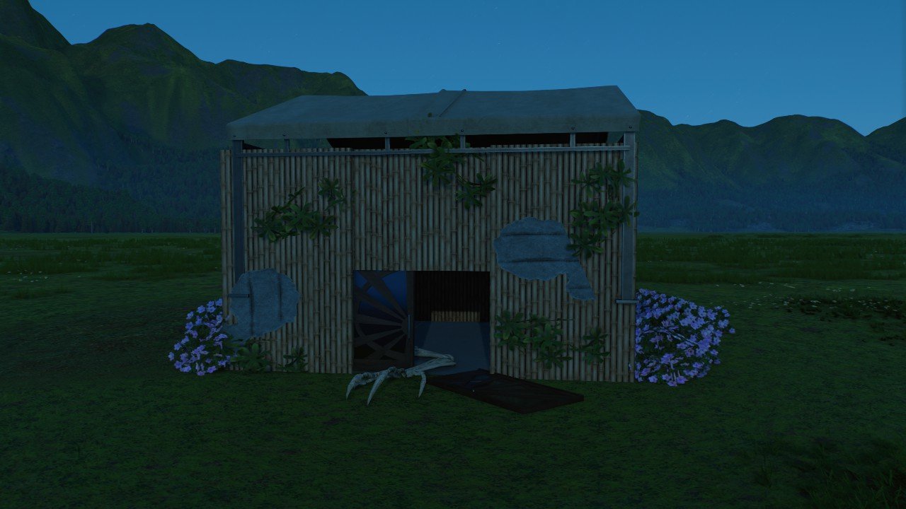 Abandoned hut - Workshop - Jurassic World Evolution 3