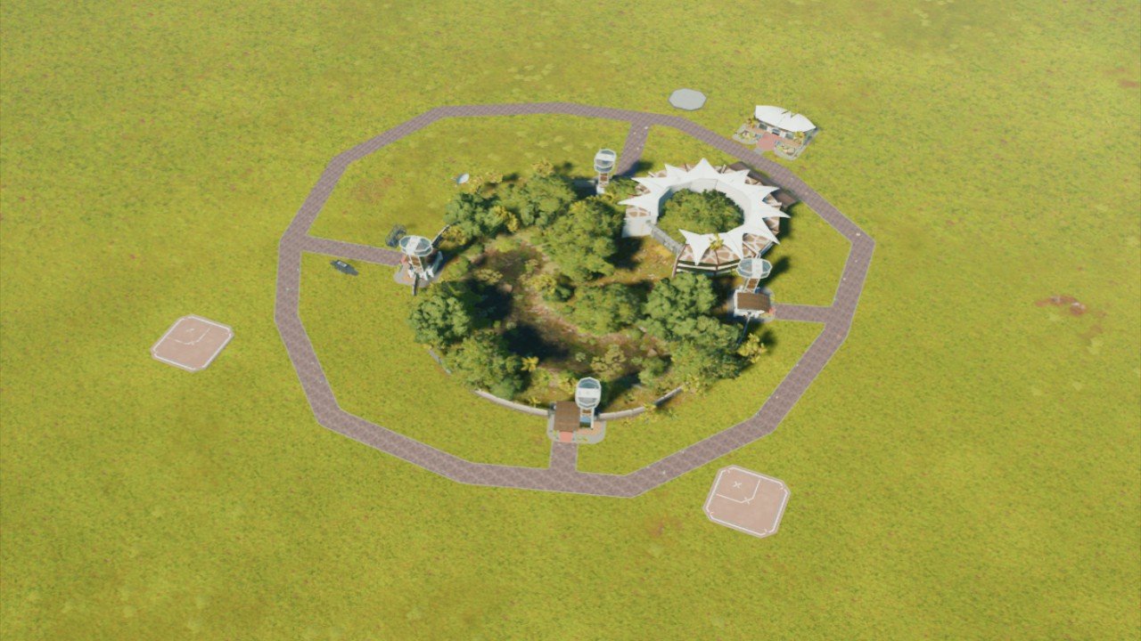 paddock for dangerous hybrids - Workshop - Jurassic World Evolution 3