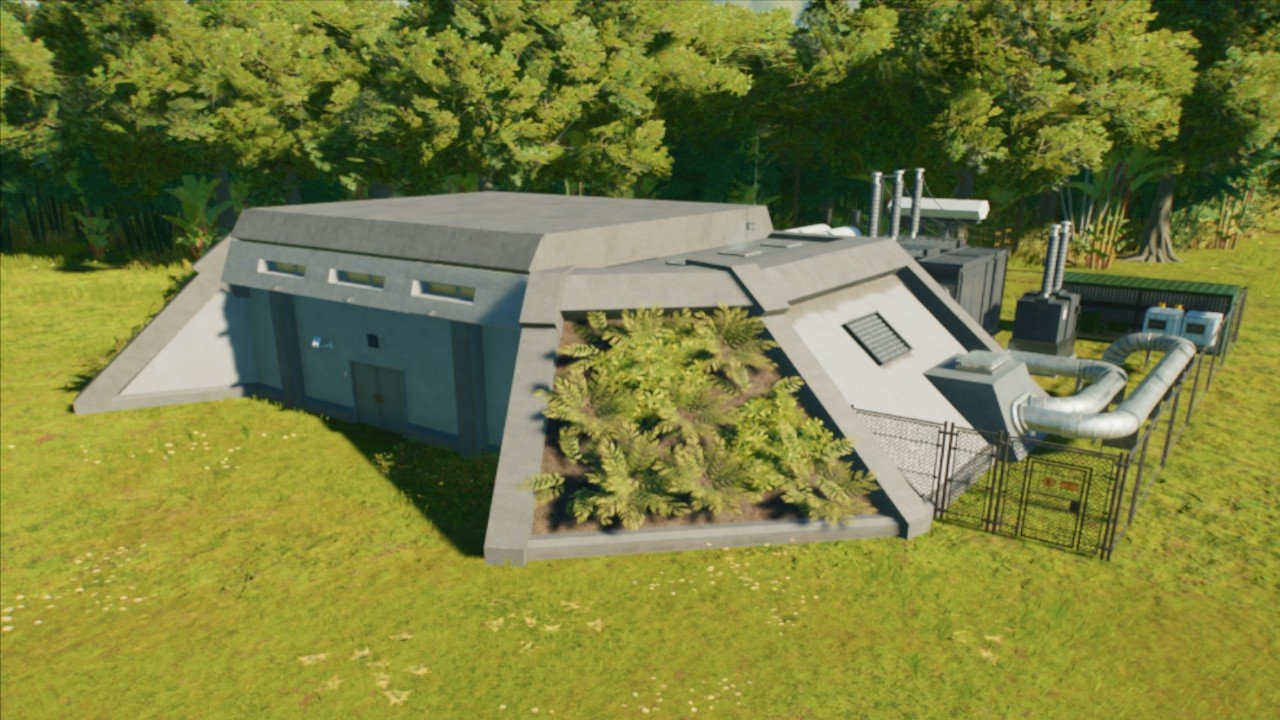JP Bunker with generator - Workshop - Jurassic World Evolution 3