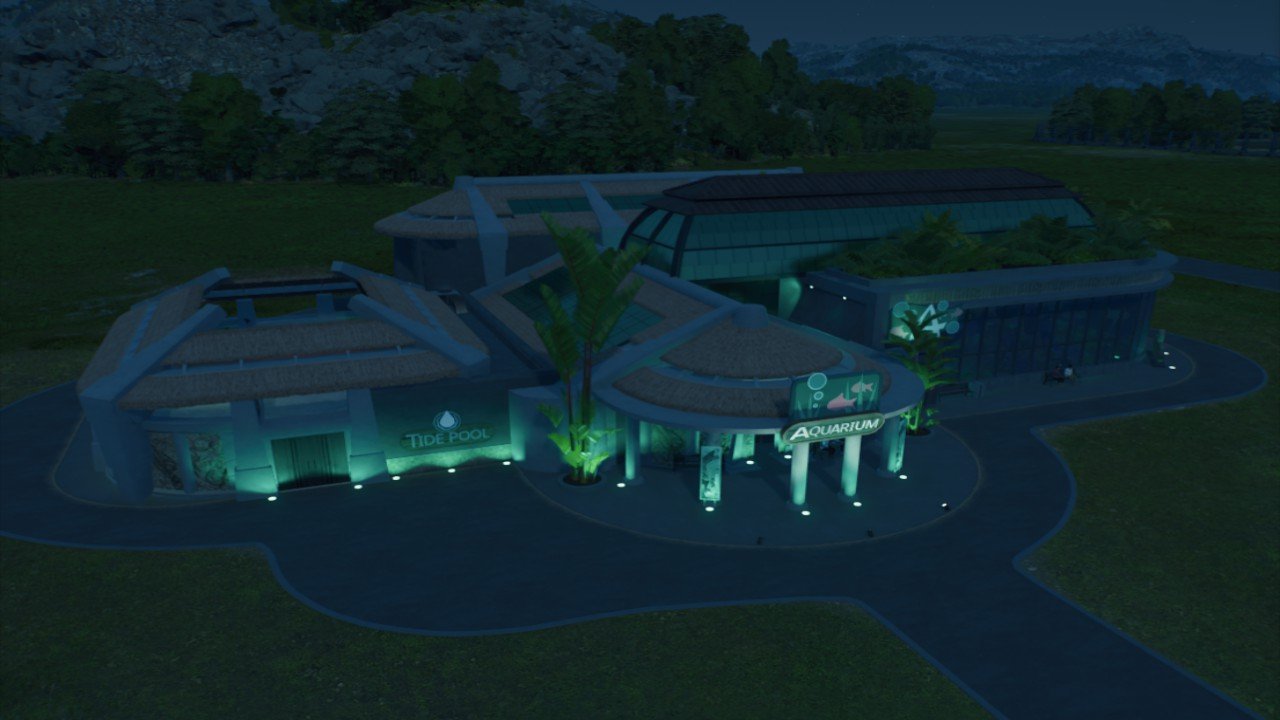 Jurassic Park Aquarium - Workshop - Jurassic World Evolution 3