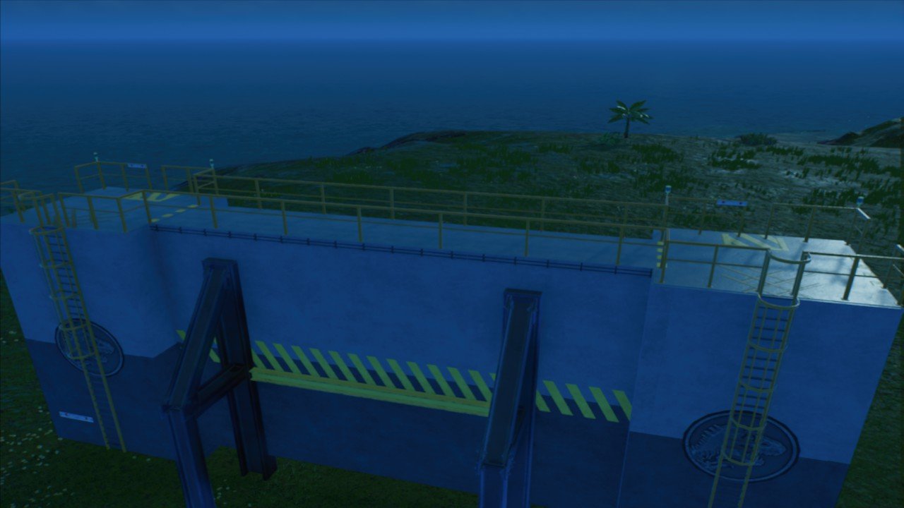 High Sec Wall Segment (Dubble Towers) - Workshop - Jurassic World ...