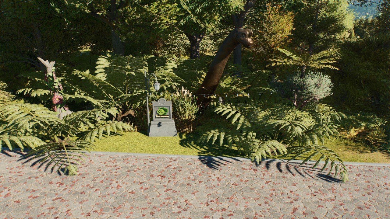 Brachiosaurus Exibith habitat sing - Jurassic World Evolution 3 ...