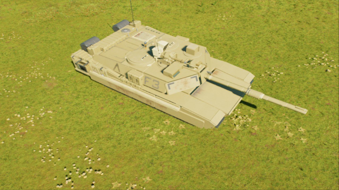 M1A3 Tank (desert cam)s - Workshop - Jurassic World Evolution 3