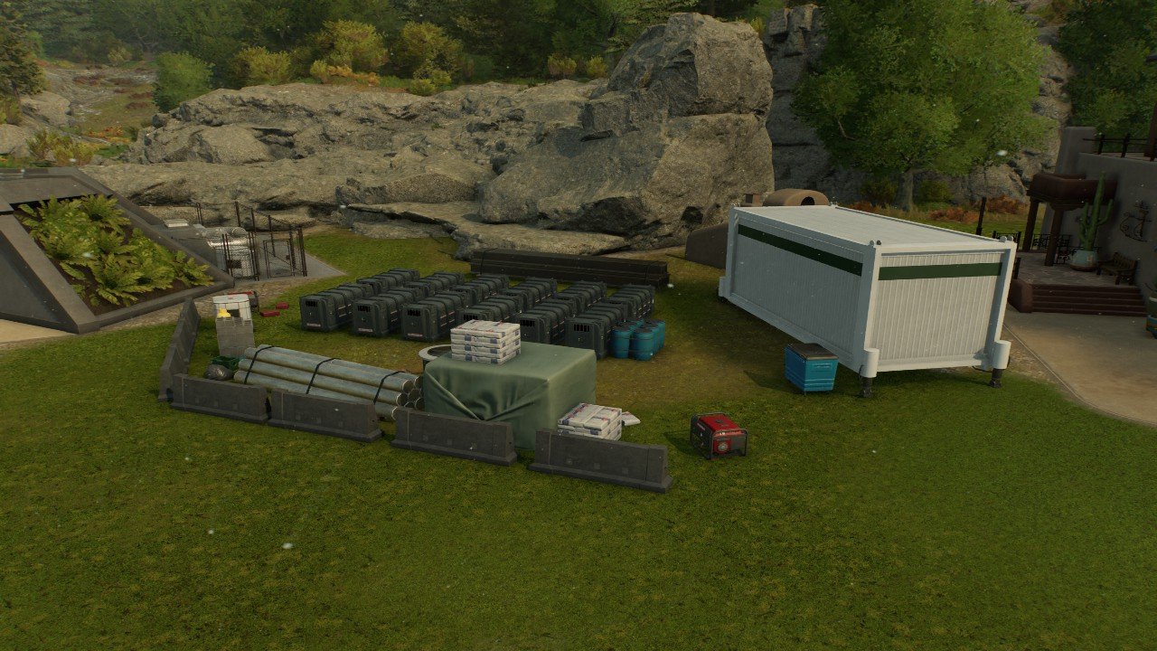 simple construction area - Workshop - Jurassic World Evolution 3