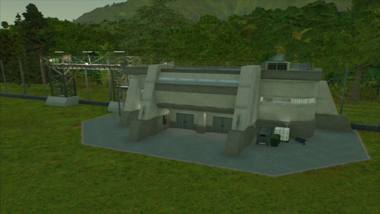 JP Viewing gallery with outdoor platform - Workshop - Jurassic World ...