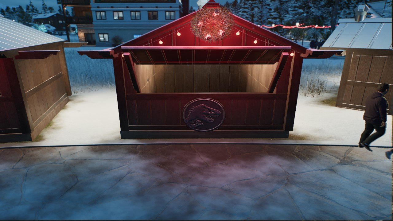 Christmas stand - Workshop - Jurassic World Evolution 3