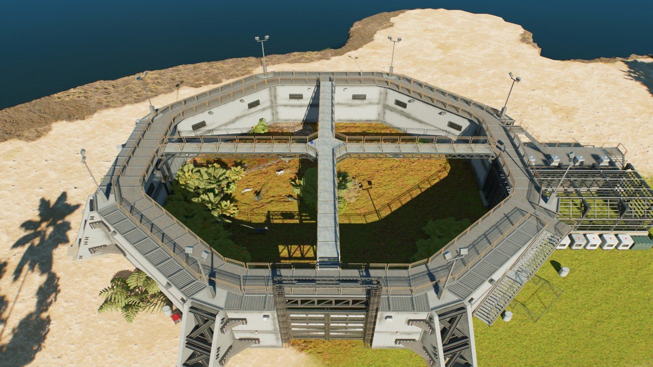 New raptor cage - Workshop - Jurassic World Evolution 3