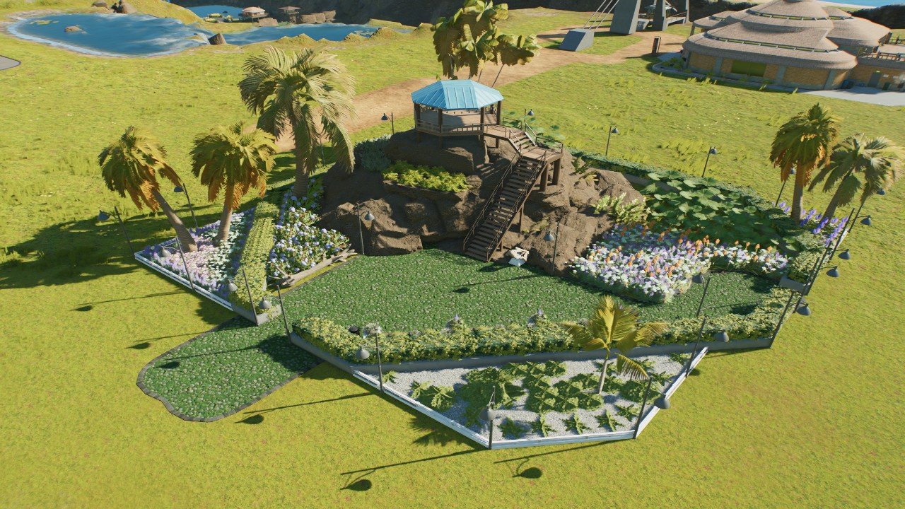 JWTG Gazebo Decoration - Workshop - Jurassic World Evolution 3