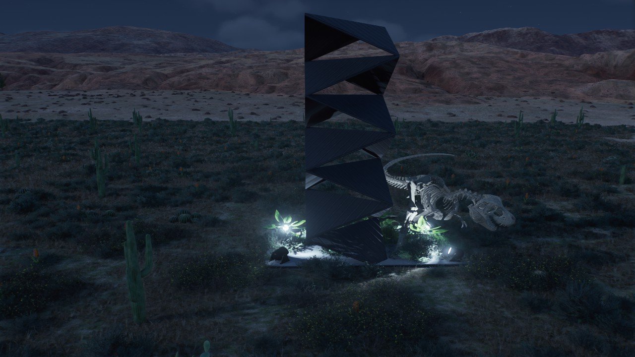 Modern Art Sculpture - Workshop - Jurassic World Evolution 3