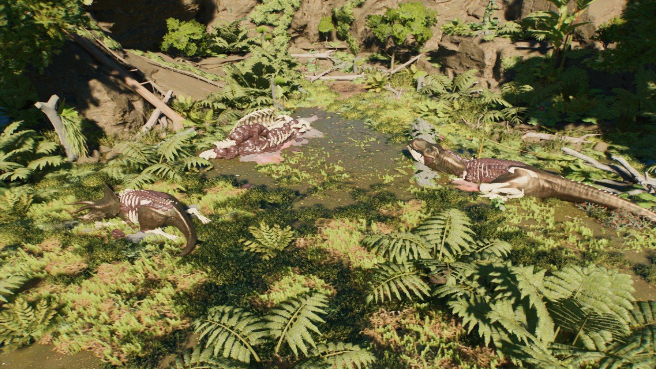 Giant T-Rex jungle nest - 创意工坊 - 《侏罗纪世界：进化 3》