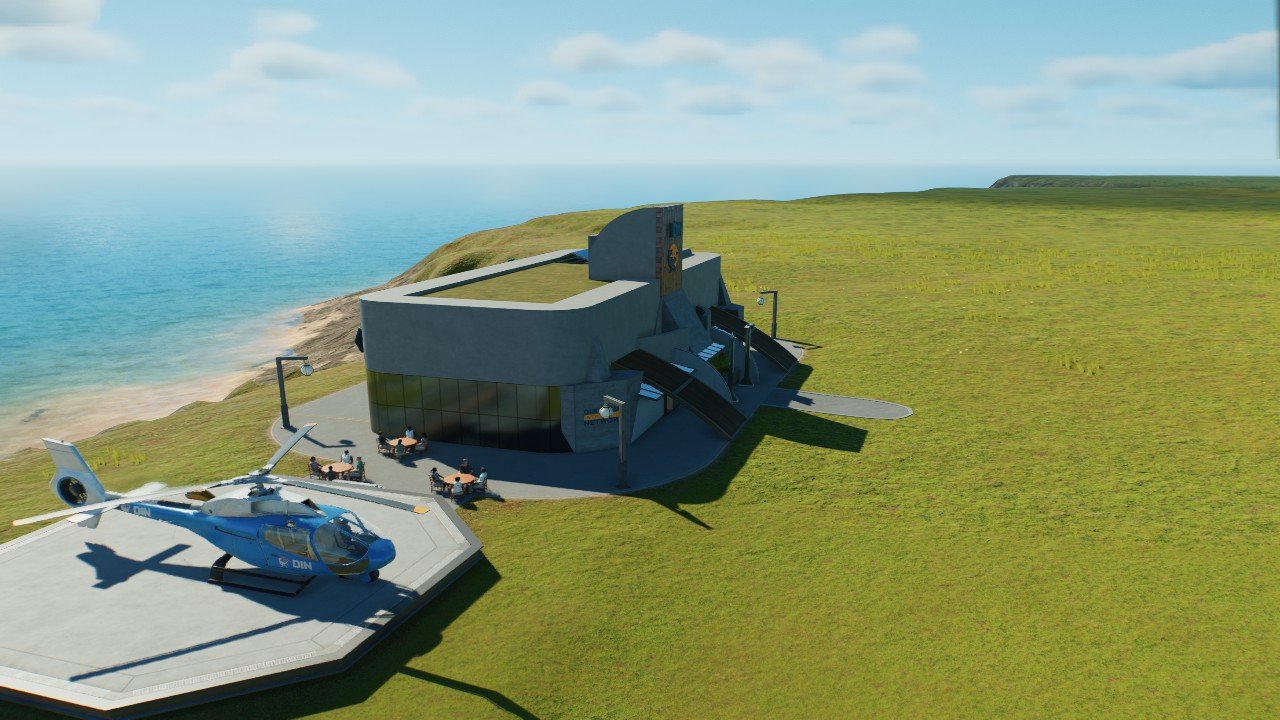 Din entrance - Workshop - Jurassic World Evolution 3