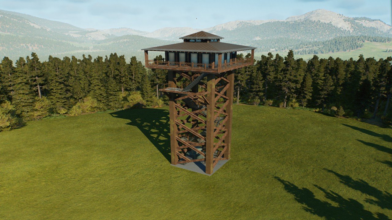 Fire Lookout Tower - Workshop - Jurassic World Evolution 3