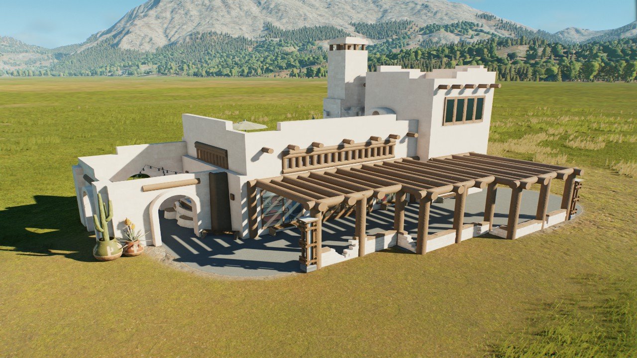 Modern Desert Rest Stop - Workshop - Jurassic World Evolution 3