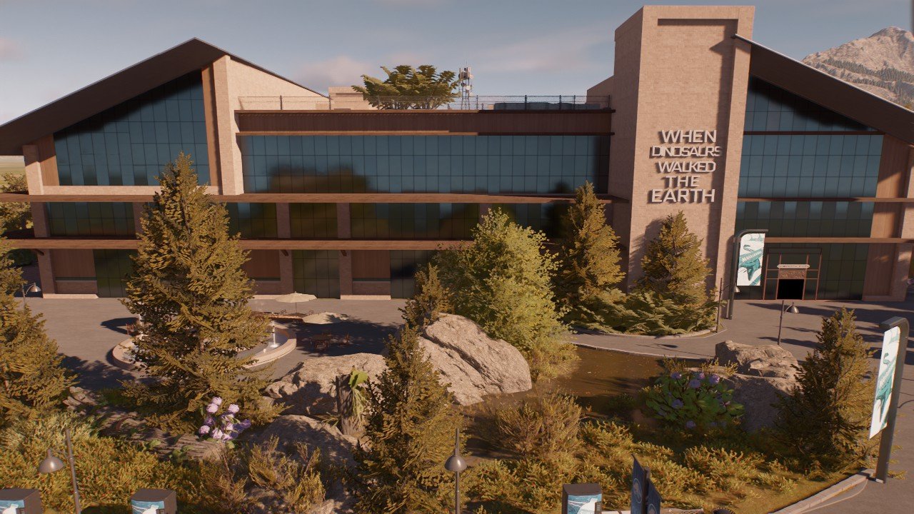 Second part to my entrance - Workshop - Jurassic World Evolution 3