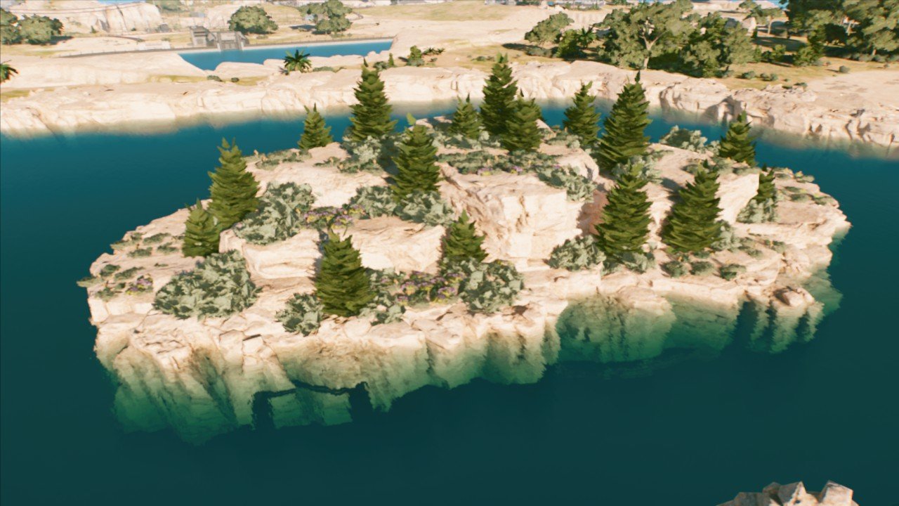 Lagoon Island Large - 创意工坊 - 《侏罗纪世界：进化 3》