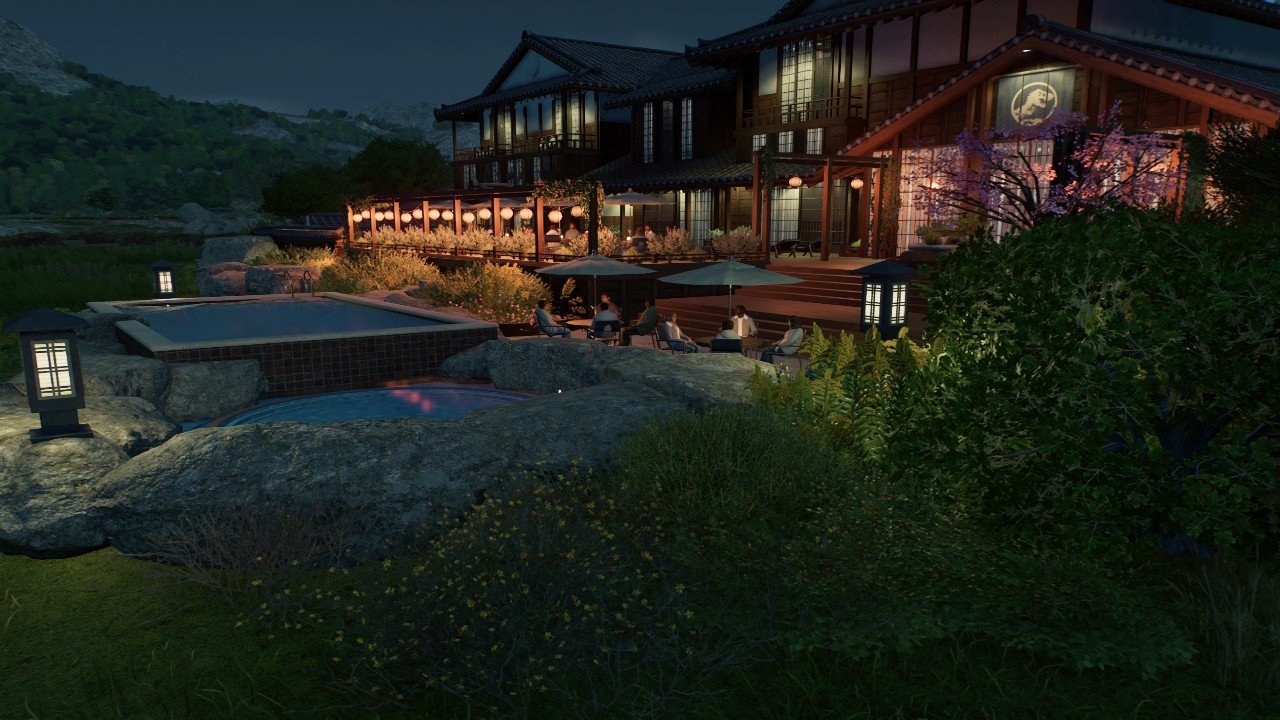 Asian Hotel with pool - 创意工坊 - 《侏罗纪世界：进化 3》