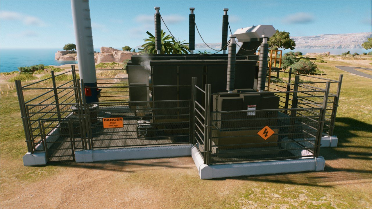 Compact Large Substation - Jurassic World Evolution 3 creation ...