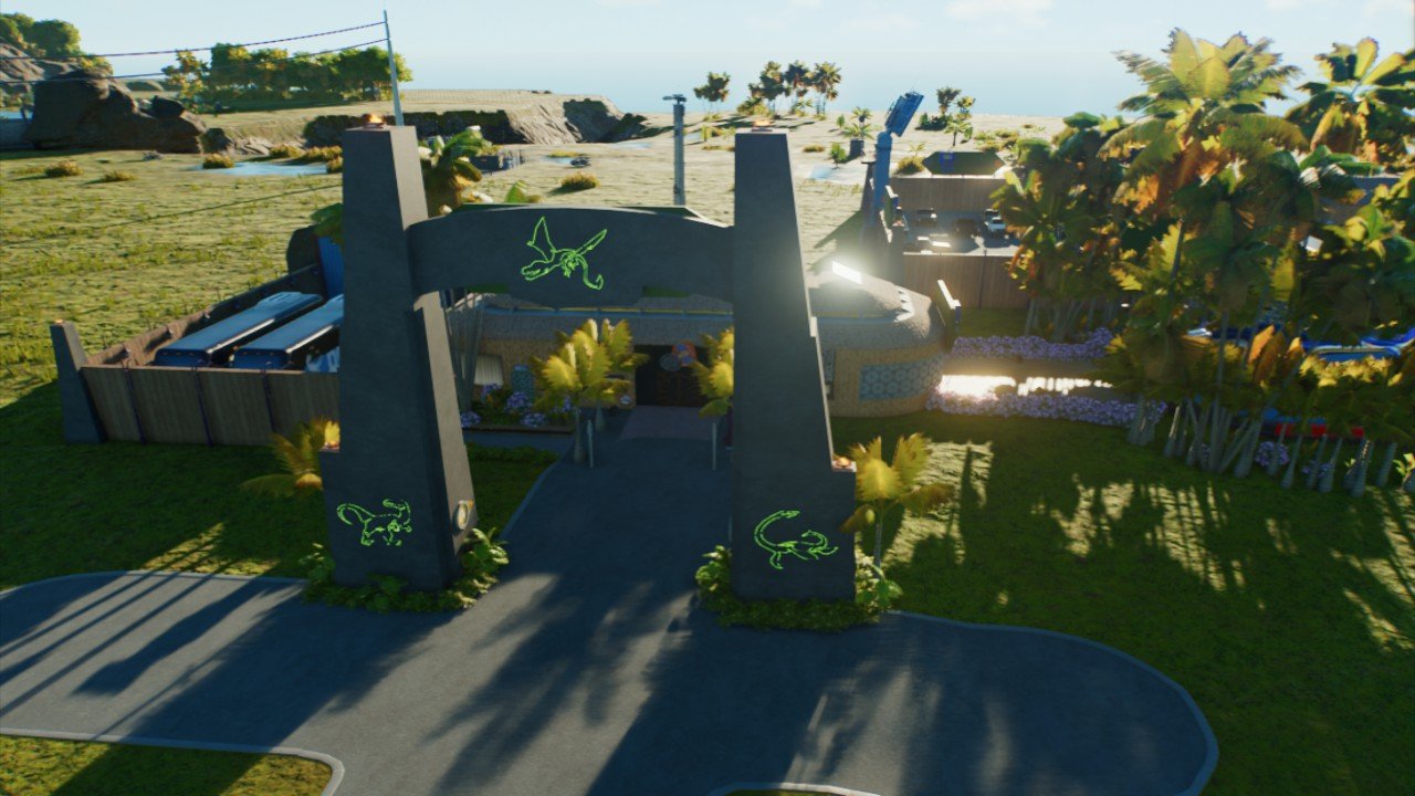 Prehistoric Preserve Arrival Point - Workshop - Jurassic World Evolution 3