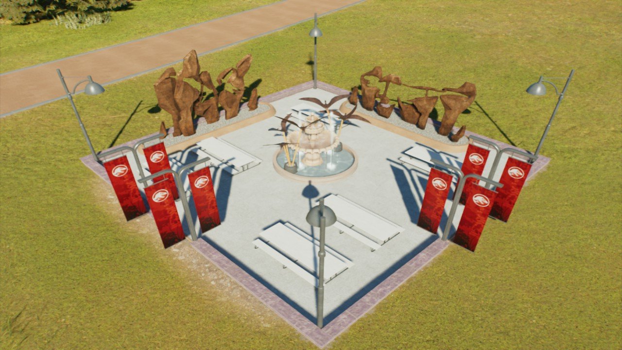 Small resting area - Workshop - Jurassic World Evolution 3