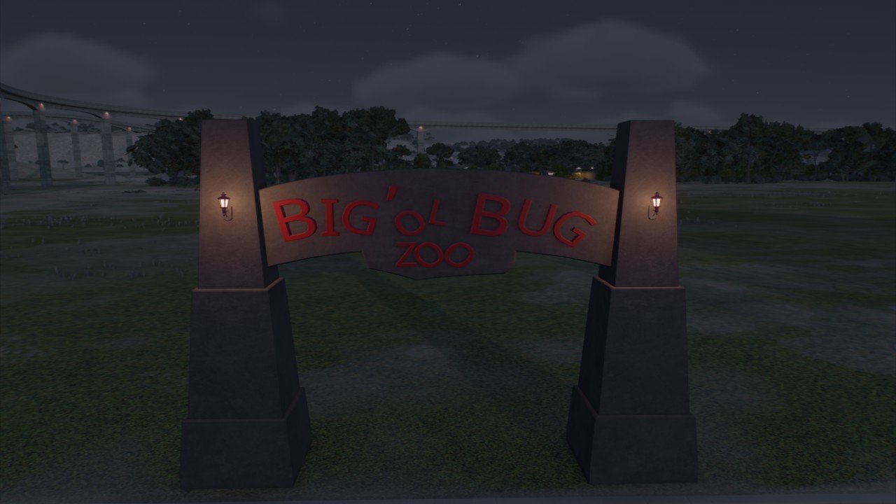 Bug zoo sign - Workshop - Jurassic World Evolution 3