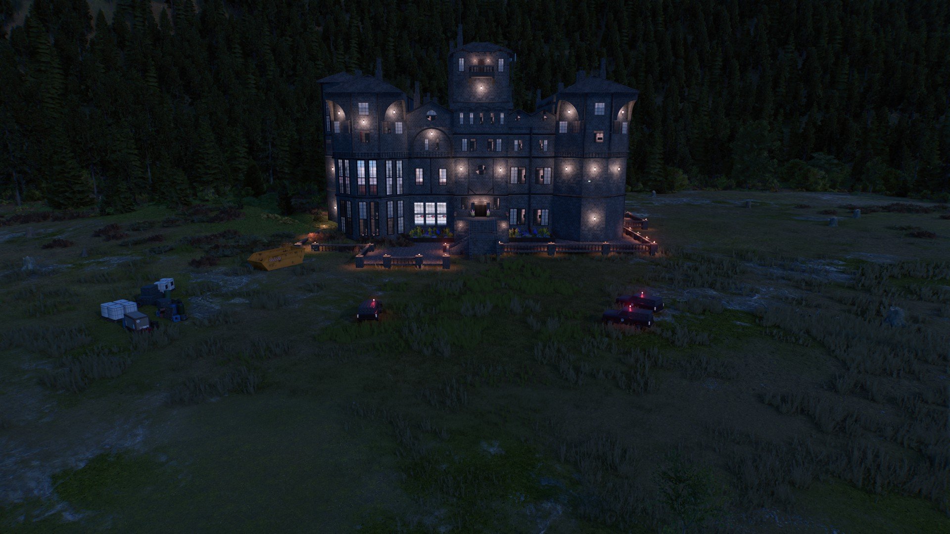 Lockwood manor - Jurassic World Evolution 3 creation - Frontier Workshop