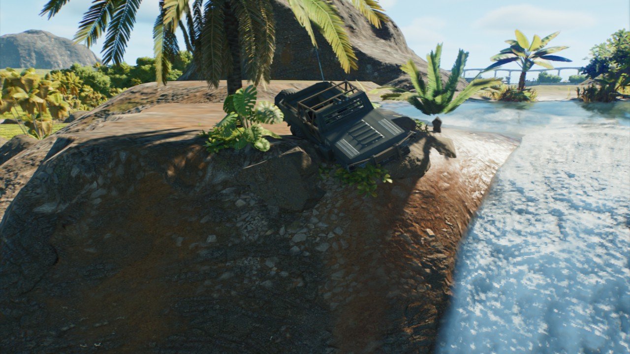 Crashed jeep - Workshop - Jurassic World Evolution 3