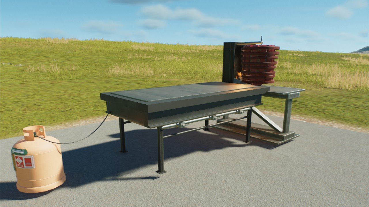 Meat spit Grill - Workshop - Jurassic World Evolution 3