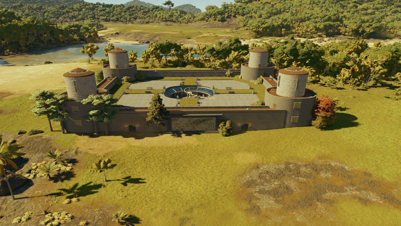Castle center - Workshop - Jurassic World Evolution 3