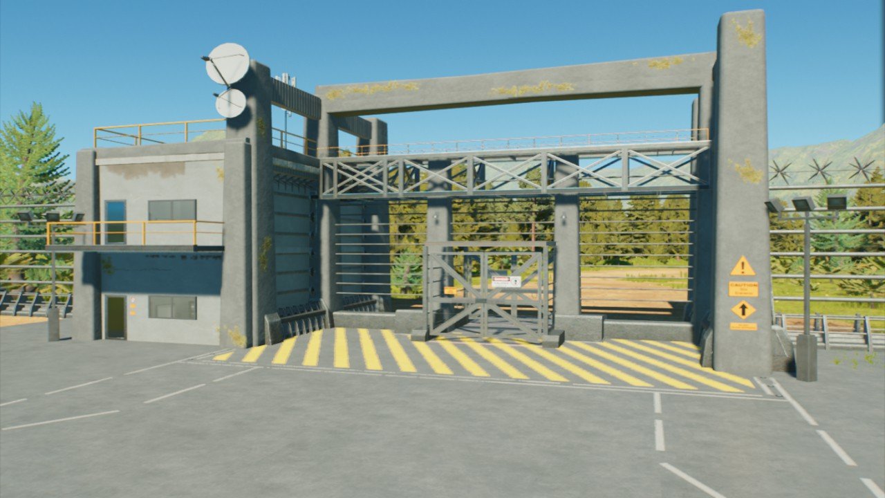 Classic Gate checkpoint skin - Jurassic World Evolution 3 creation ...